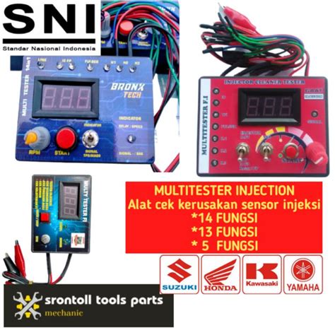 Jual Multitester Digital Fi Alat Cek Kerusakan Sensor Injeksi Alat Riset Motor Injeksi Tester