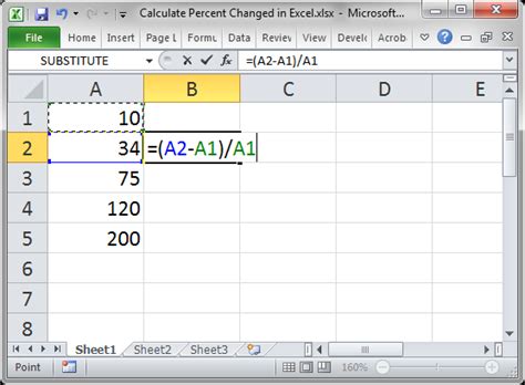 Calculate Percent Change In Excel TeachExcel