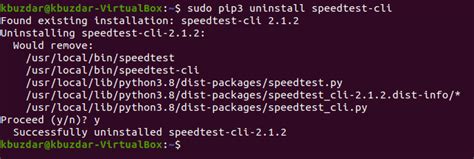 use speedtest cli to test internet speed on ubuntu 20 04 linuxways