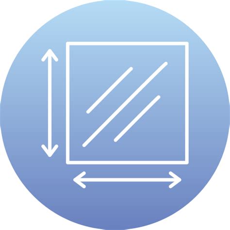 Dimension Generic Gradient Fill Icon