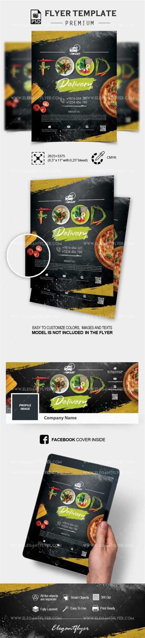 Delivery Flyer Template Midi