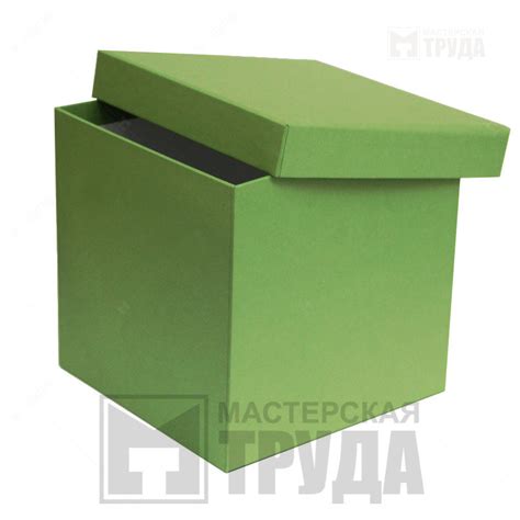 Квадратная коробка крышка дно 25х25х25 заказать в СПб