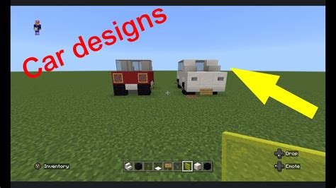 Minecraft Car Tutorial How To Build Car Designs Youtube