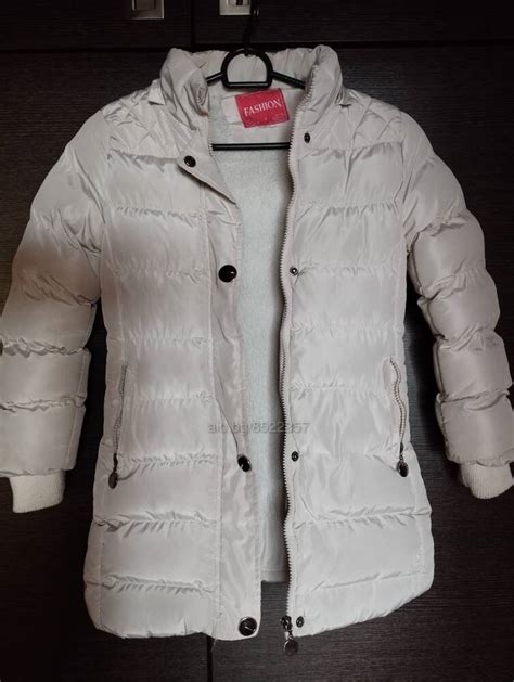 Зимно яке Яке Момиченце 128 см 134 см 140 см 146 см Екрю Бебешки и детски дрехи Пловди