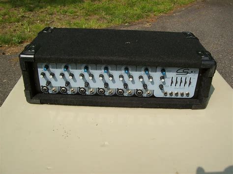 Centerstage 600 Series Powered Pa Mic Mixer 160w 6ch Usa Reverb