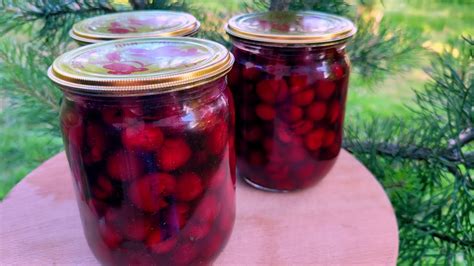 🍒ВИШНІ У ВЛАСНОМУ СОКУ Рецепт за 1 хв Youtube