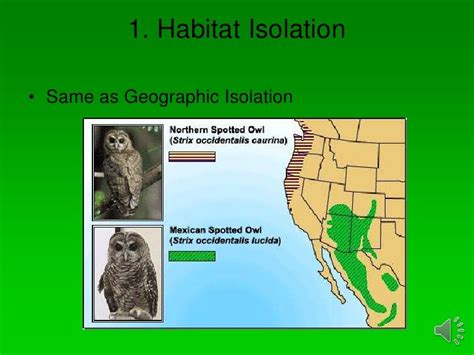 Habitat Isolation Definition Biology Simple At Jasper Rae Blog