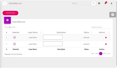 Datatables How To Insert A New Row In Datatable Using Api Platform