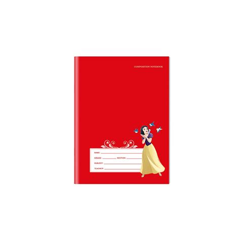 set of 10 orions disney princess color coding composition notebook 80 leaves for php314 50