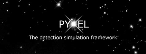 Esa Science And Technology Pyxel A Software Framework For Imaging Detector Simulation