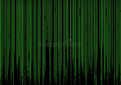 Green Binary Code As Matrix Isolated On Black Background A Stylized Image Of A Binary Code