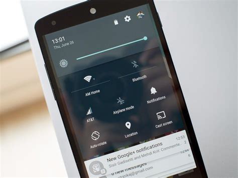 Android L Preview Notifications And Lockscreen Android Central