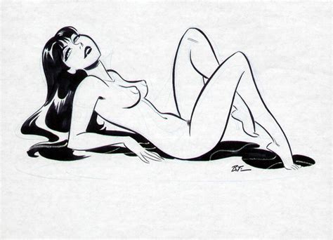 Rule 34 Artist Signature Black And White Breasts Bruce Timm Crossed