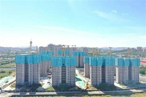 中国二冶承建的济南后魏华庄安置房项目全面封顶 腾讯新闻