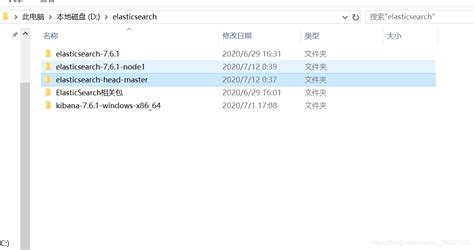 Windows上搭建elasticsearch761集群elasticsearch761window Csdn博客