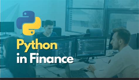 What Is The Role Of Python In Finance By Ashish Ranjan Medium