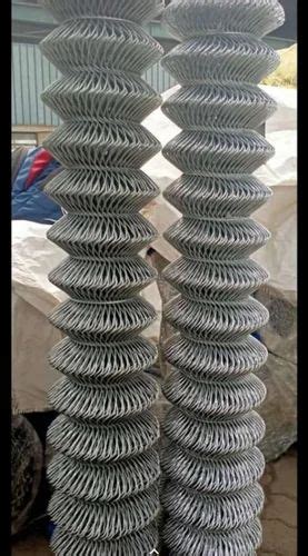 Galvanized Mild Steel Chain Link Fencing Wire Diameter 4mm At ₹ 80 Kg