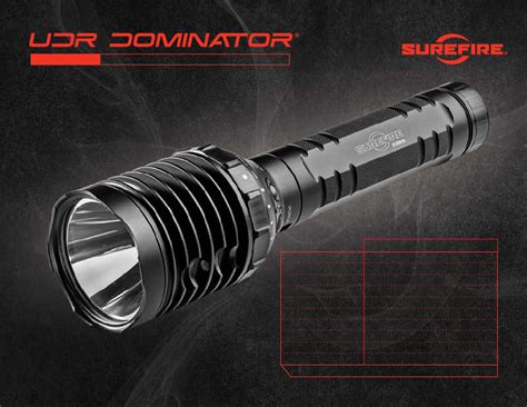 User Manual Surefire Udr Dominator English 4 Pages