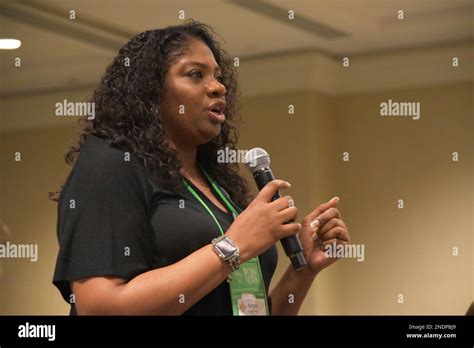 Tamara Wilson Asks A Question To Shemar Moore During A Session When The Actor Was Promoting Cbs