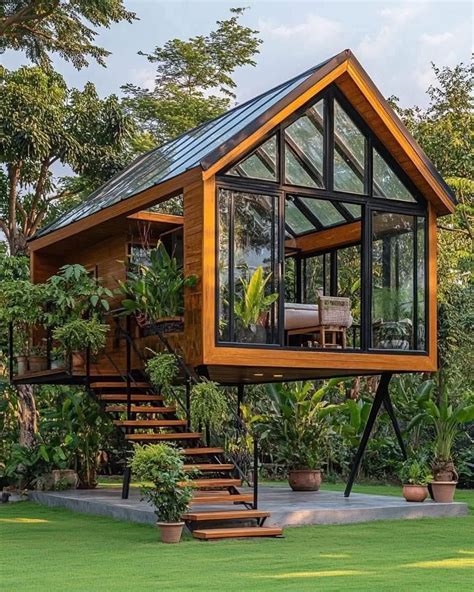 Pin By Cecilia Abarca On Jardín Village House Design Tiny House