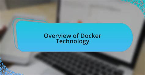 My Experience With Using Docker In Cli • Za