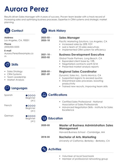 Example Of Cover Page For Resume