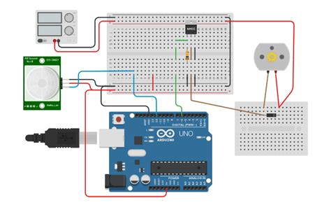 Circuit Design Mosfet N Tinkercad