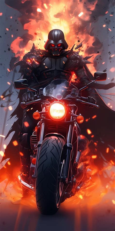 Darth Vader X Ghost Rider Superhelden Held