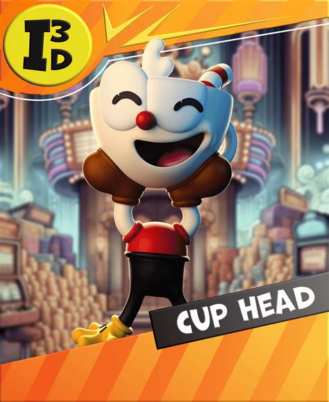 Cuphead 3d Model By I3d On Thangs
