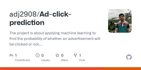 Github Adj2908ad Click Prediction The Project Is About Applying