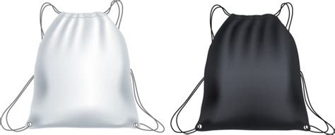Drawstring Backpack Free Vector In Adobe Illustrator Ai AI Encapsulated PostScript Eps