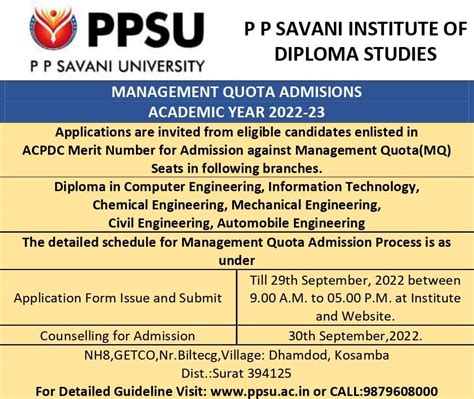 School Of Engineering P P Savani University Surat