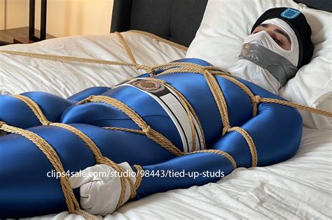 Blue Commando Jacob In Bondage Tied Up Studs Clips4Sale