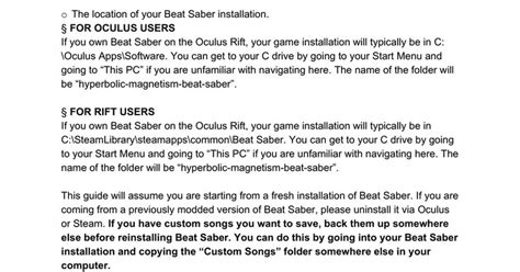 Installing Beat Saber Mods Manually A Step By Step Guide For 0132