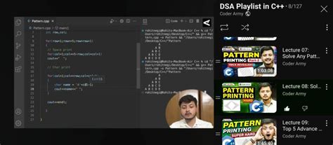 Day Lecture8 180daysdsachallenge Coderarmy Pattern Patternquestion Raman Kumar