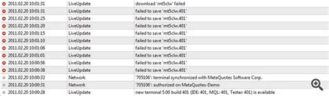 Fail To Update Terminal Metatrader General Mql5 Programming Forum