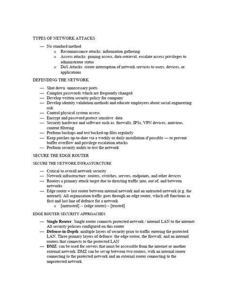 Applying Network Security Lecture 1 Notes Pdf Computer Network Password