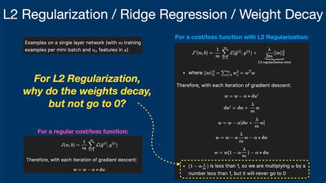 L2 Regularization One Minute Summary By Jeffrey Boschman One Minute Machine Learning Medium