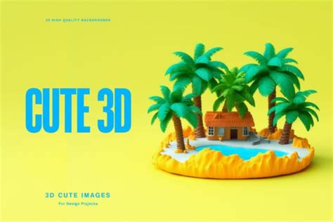 3d Cute Objects Graphic By Sailor · Creative Fabrica 3d Cute Objects Graphic By Sailor · Creative Fabrica