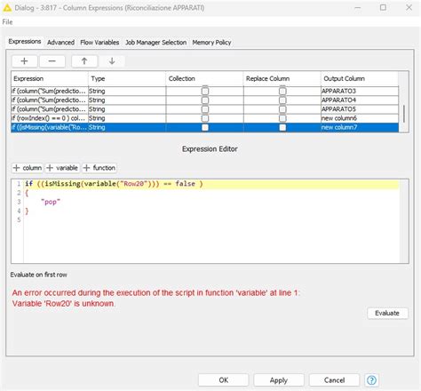 Problem Variable Knime Analytics Platform Knime Community Forum