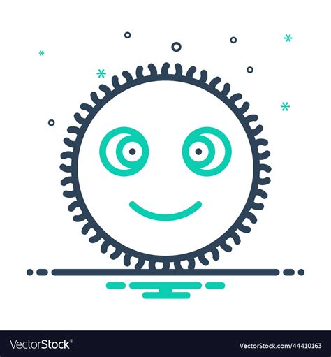 Fuzzy Royalty Free Vector Image Vectorstock