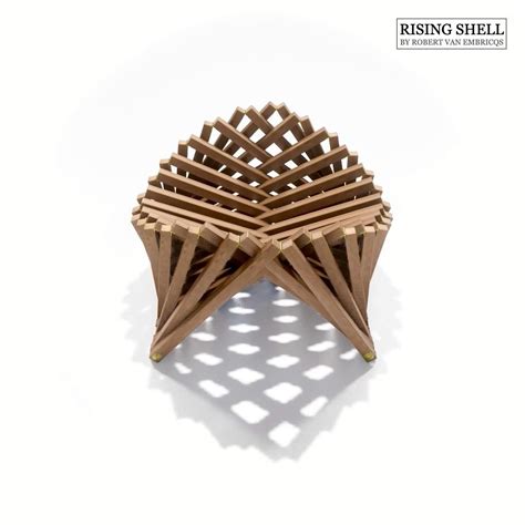 Rising Shell Folding Design By Robert Van Embricqs Artofit