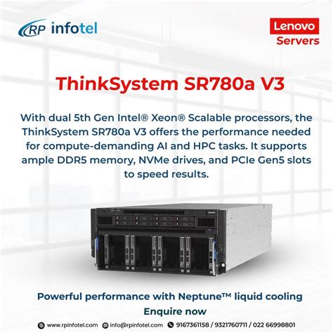 R P Infotel On Linkedin Powerful Performance With Neptune™ Liquid Cooling Massive Computational…