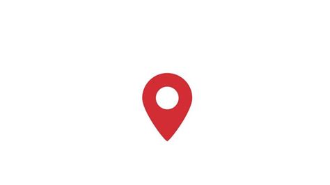 Location Pins The Red Pin Moves Up And Down To Determine The Location