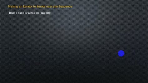 P2 Ep46 The Iter Function Lecture For Python 3 Deep Dive Youtube