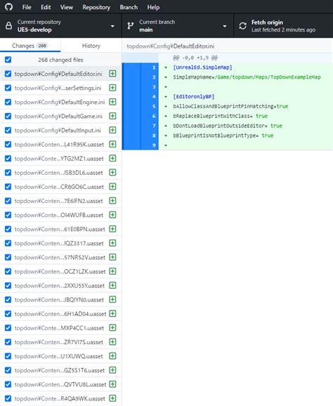 Unreal Engine を使ってみる その Git GitHub 趣味的ロボット研究所