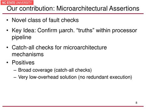 ppt assertion based microarchitecture design for improved fault tolerance powerpoint