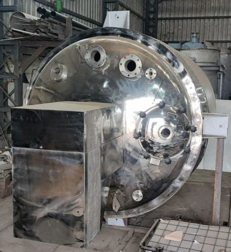 Stainless Steel Pharma Reactor Vessel Max Design Pressure Bar Capacity L At