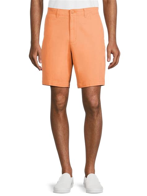 George Mens And Big Mens Flat Front Shorts 9” Inseam Sizes 28 54