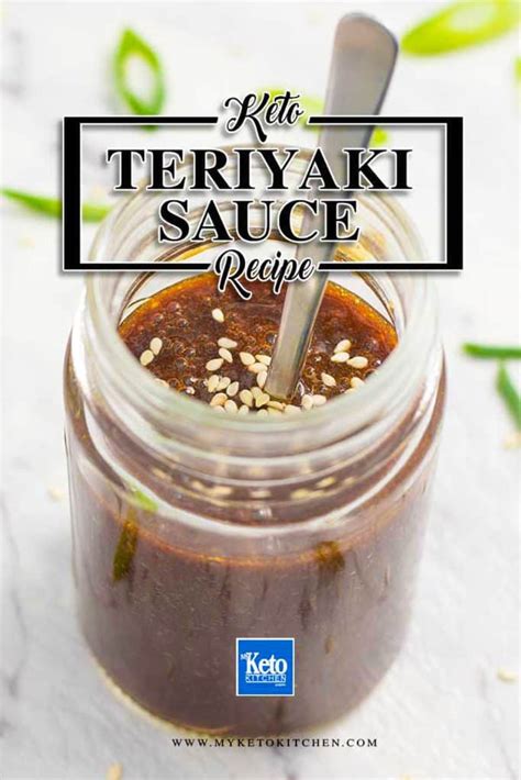 The Best Keto Teriyaki Sauce Recipe Sugar Free Zero Carbs By My